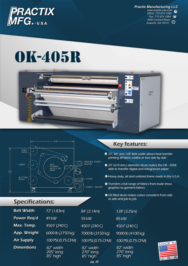 Roll to Roll Application - Practix Manufacturing